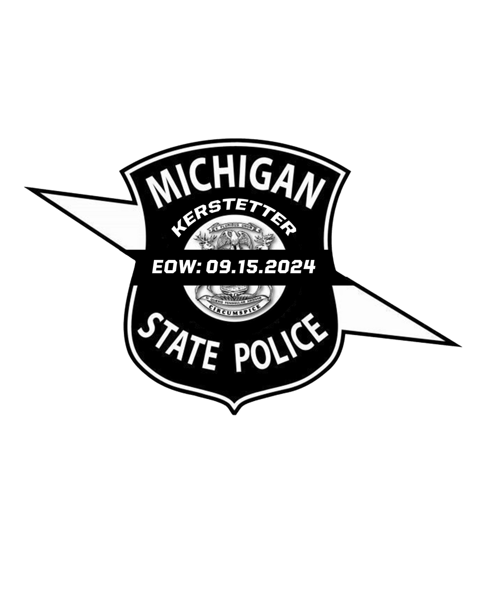 MC Ofcr. Daniel Kerstetter EOW Memorial Sticker – Hold The Line Shop