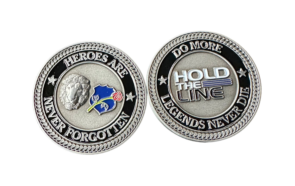 Hold The Line Challenge Coin – Hold The Line Shop